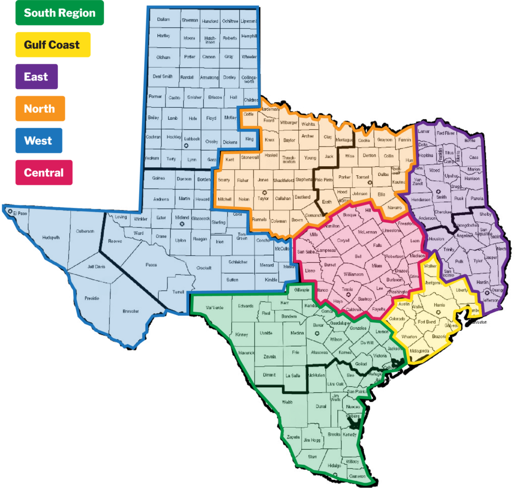 STAR Regions – STAR | State of Texas Alliance for Recycling